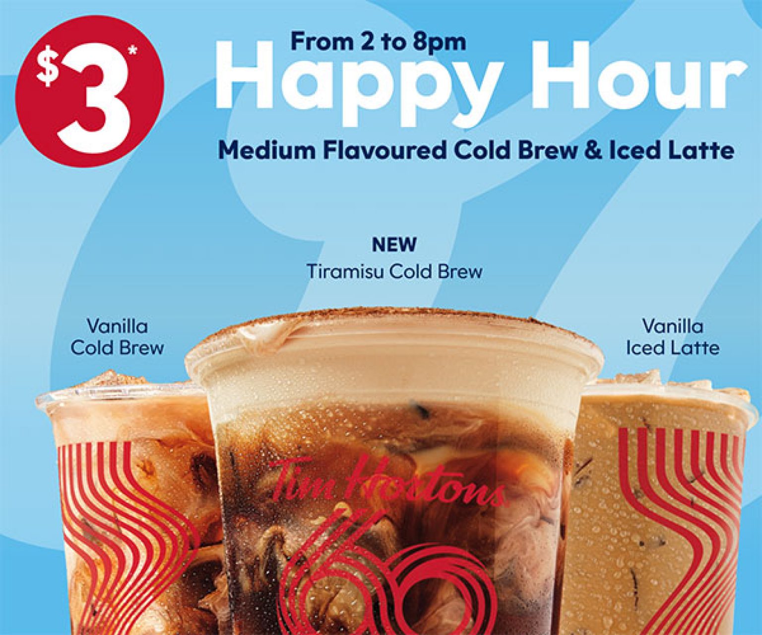 Tim Hortons Coupons & Offers June 2024 | $3 Happy Hour