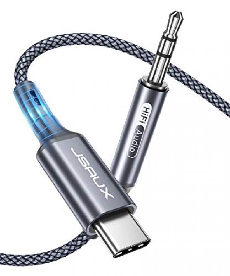 JSAUX USB C to 3.5mm Audio Aux Jack Cable 3.3ft — Deals from SaveaLoonie!