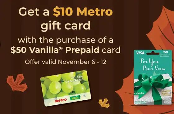 Metro Gift Card Offer — Deals from SaveaLoonie!