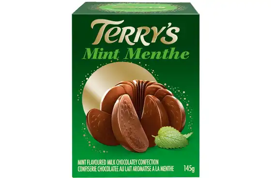 Terry's Mint Flavoured Milk Chocolatey Confection, 145g — Deals from ...