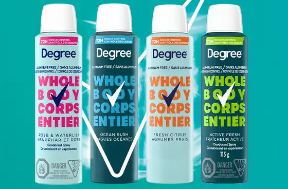 Degree Coupon | Save on Whole Body Deodorant — Deals from SaveaLoonie!